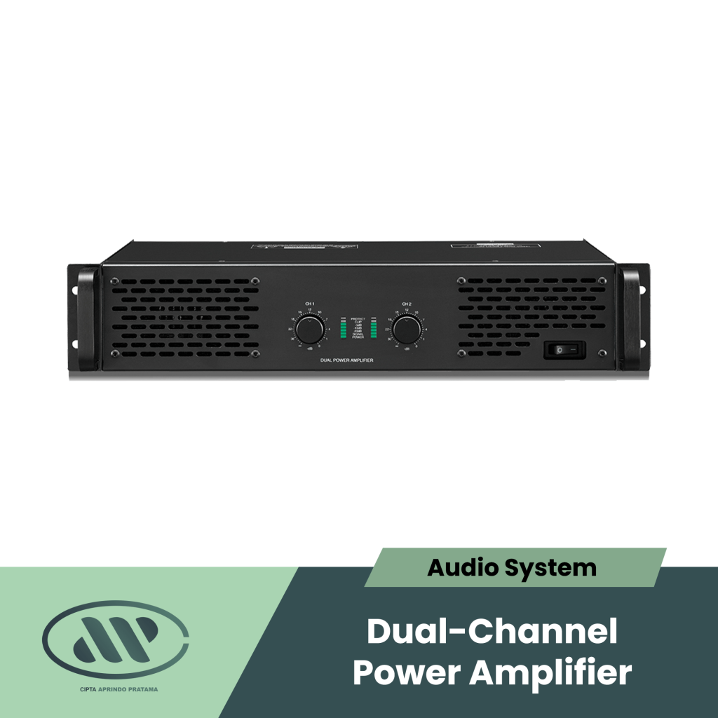 Dual-Channel Power Amplifier - ciptaaprindopratama