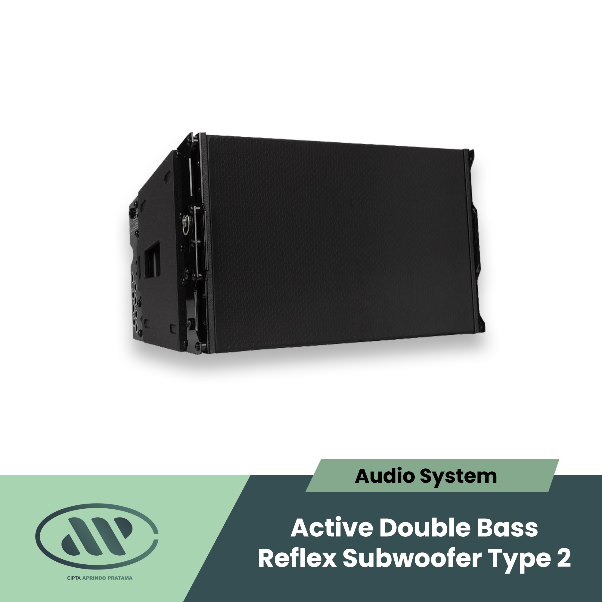 Active Double Bass Reflex Subwoofer 2 - ciptaaprindopratama